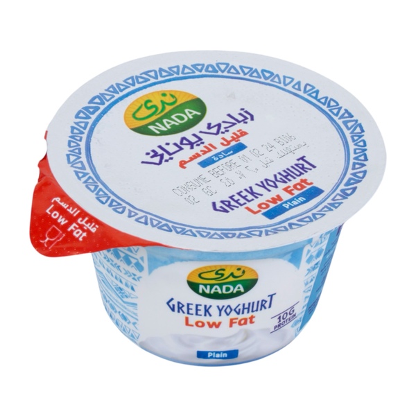Buy Nada Low Fat Plain Greek Yoghurt 160g and Dairy & Eggs online - Danube