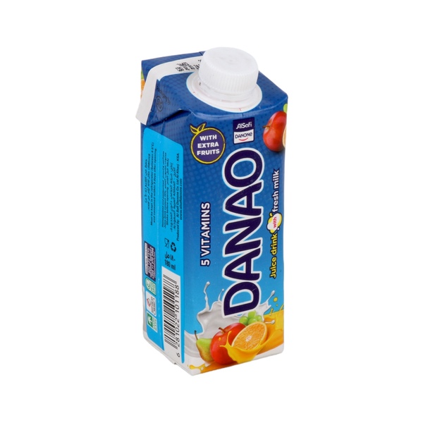 Buy Danao 5 Vitamns Milk Juice 180ml and Kids Lunch Box online - Danube