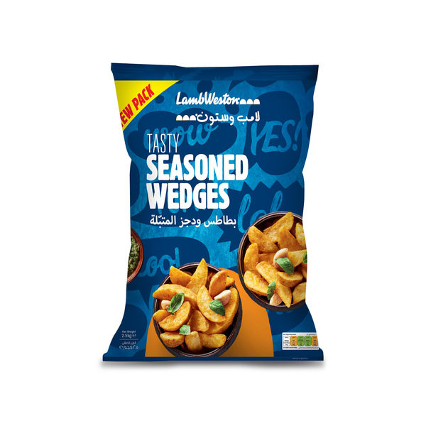 Lamb Weston Frozen Wedges Fries 2.5 Kg - Danube