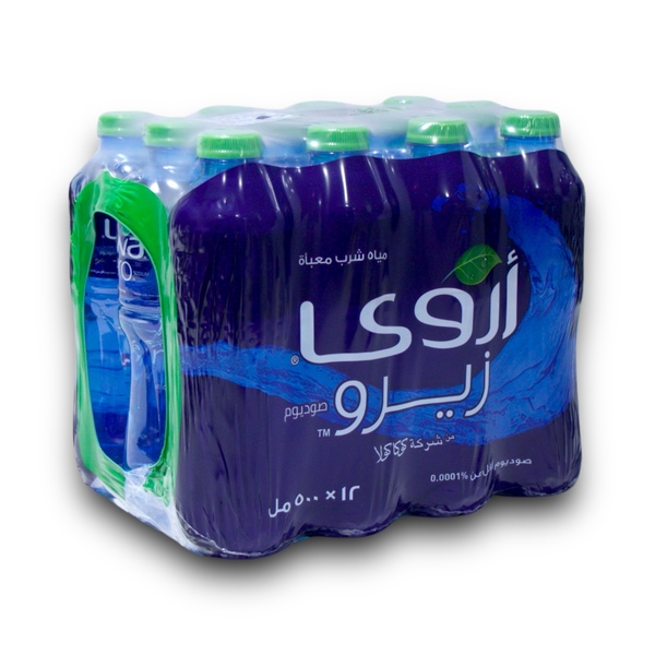 Buy Arwa Zero Sodium Drinking Water 12*500ml and Beverages & Water ...