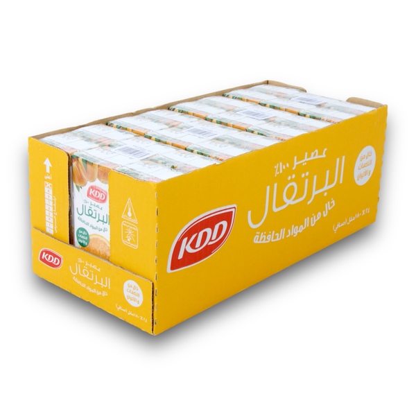 Buy KDD Orange Juice 24*180ml and Kids Lunch Box online - Danube