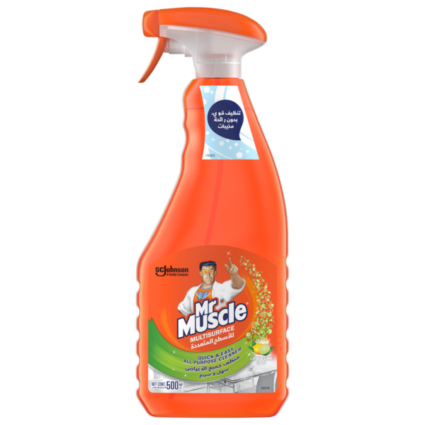 Buy Mr. Muscle All Purpose Cleaner 5 In 1 Citrus Lime 500ml and Home ...