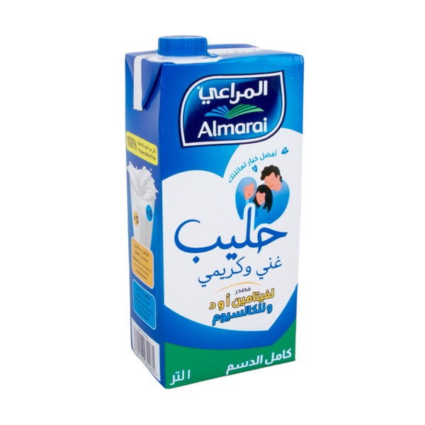Buy Almarai Long Life Full Fat Milk Rich & Creamy 1L and Dairy & Eggs ...