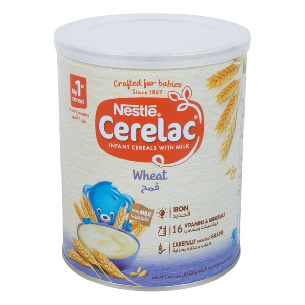 Buy Cerelac Wheat Infant Cereal with Milk (From 6 Months) 400g and Baby ...