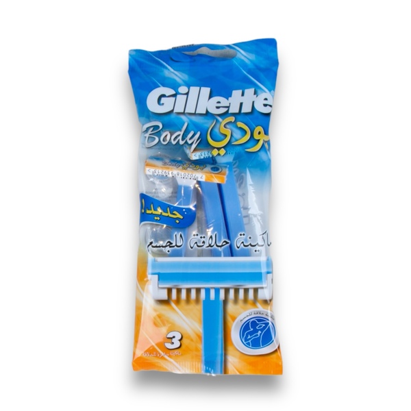 Buy Gillette Body Disposable Razors 3pcs and Personal Care online - Danube