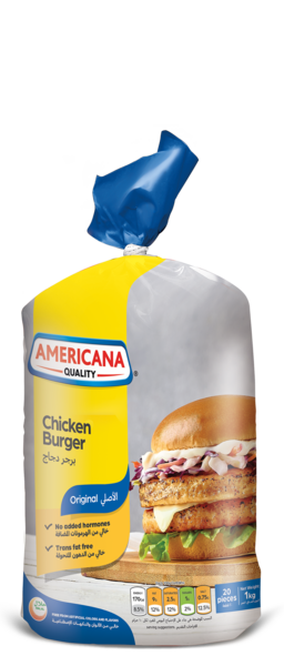 Americana Chicken Burger 1000 G - Danube