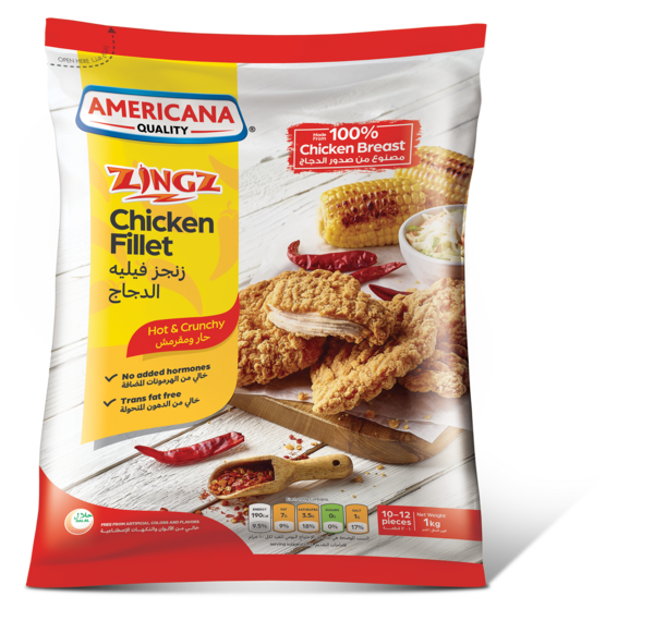 Buy Americana Zingz Chicken Fillet Hot & Crunchy 1kg and Iftar online ...