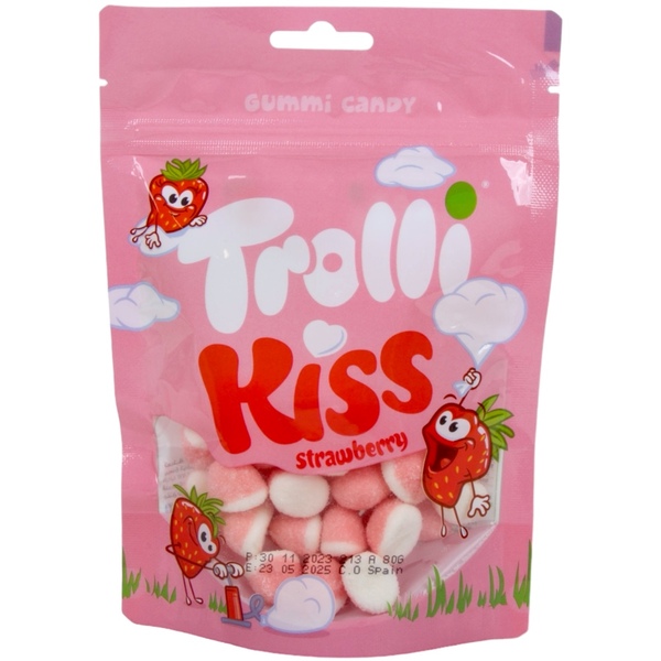 Buy Trolli Strawberry Gummi Candy 100g and Sweets & Snacks online - Danube