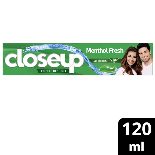 Buy Closeup Triple Fresh Gel Toothpaste For 12 Hours Fresh Breath ...