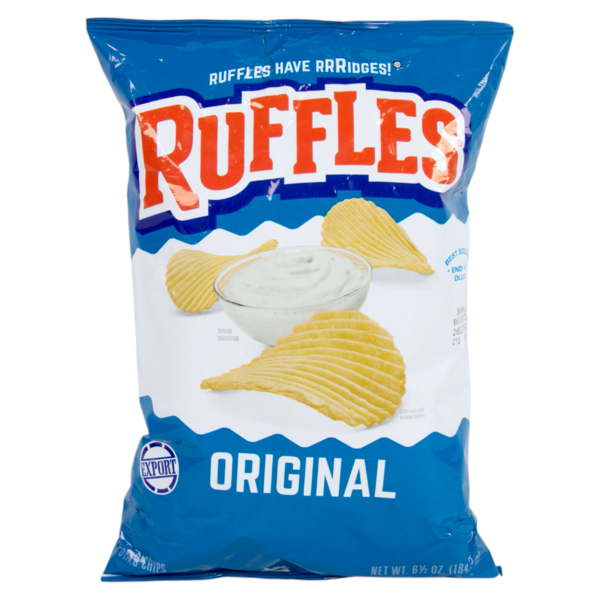 Buy Ruffles Original Potato Chips 184g and Sweets & Snacks online - Danube