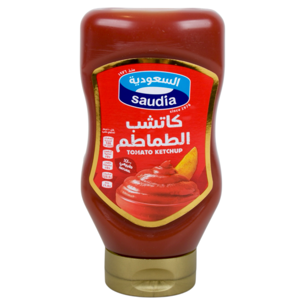 Buy Saudia Tomato Ketchup 510g and Sauces & Dressings online - Danube