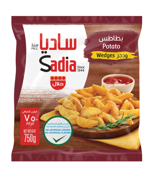 Sadia Frozen Potato Wedges 750g - Danube
