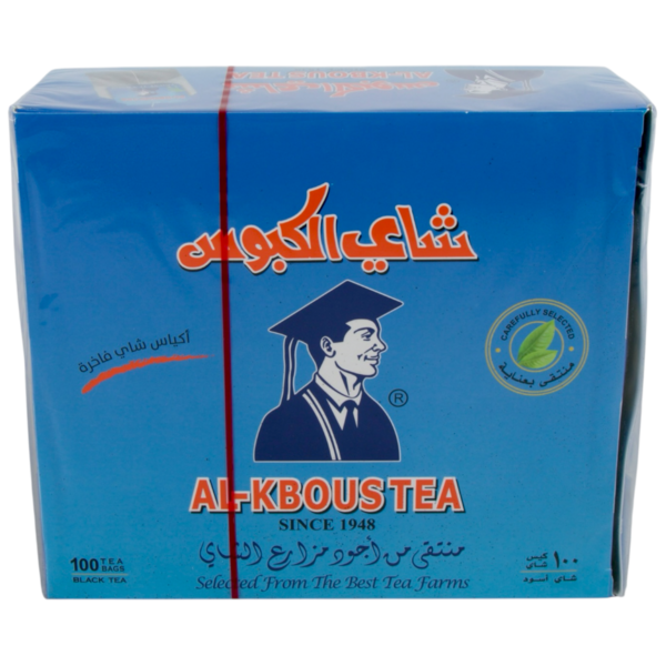Al-Kbous Black Tea 100 Tea Bag - Danube