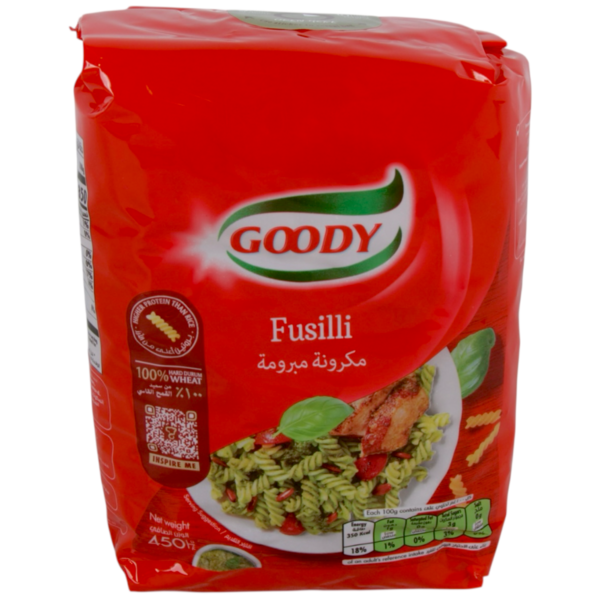 Buy Goody Fusilli Pasta 450g and Pantry online - Danube