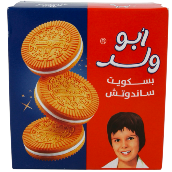 Buy Teashop Abu Walad Sandwich Biscuits 90g and Sweets & Snacks online ...